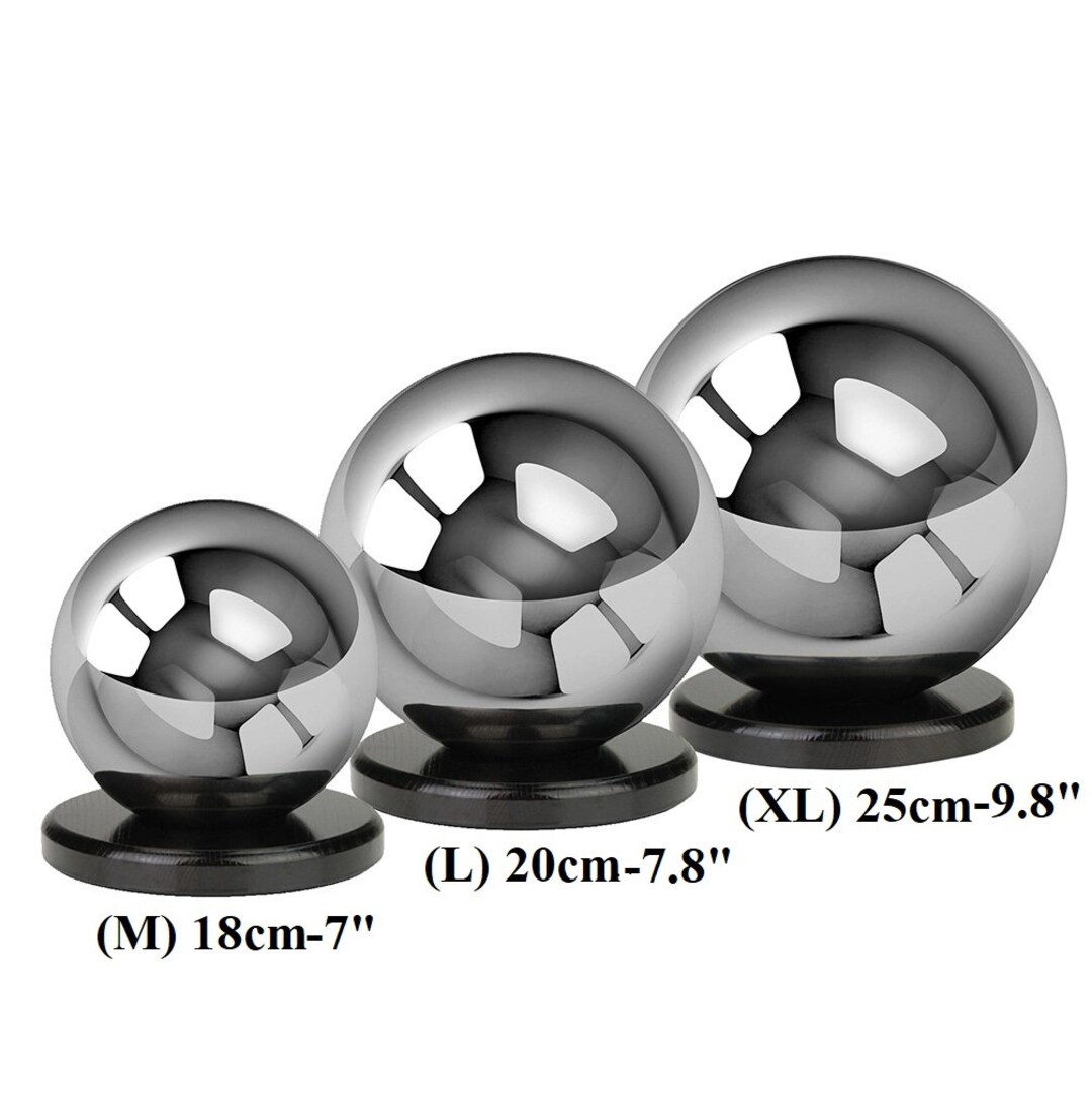 Sphere Urn Premium Stainless Steel Cremation Urn for Ashes Unique Urn ...