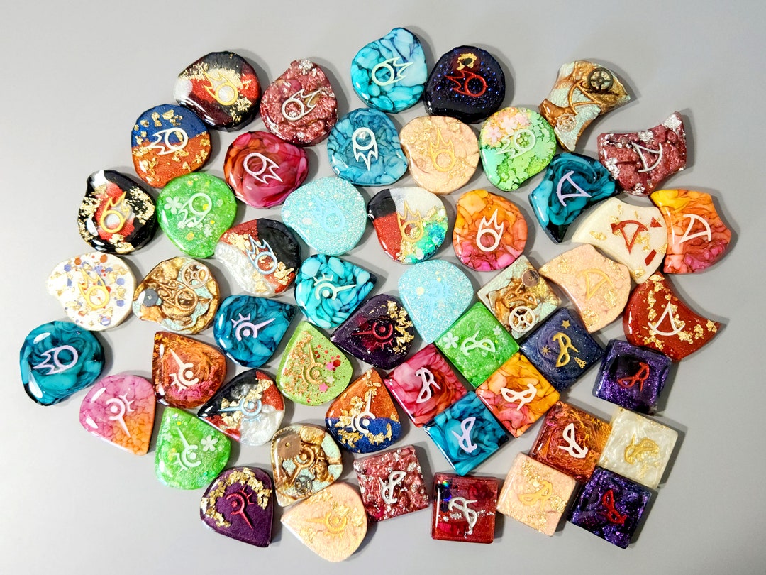 CASTER Mixed Experimental Job Stones Soul Crystals - Etsy