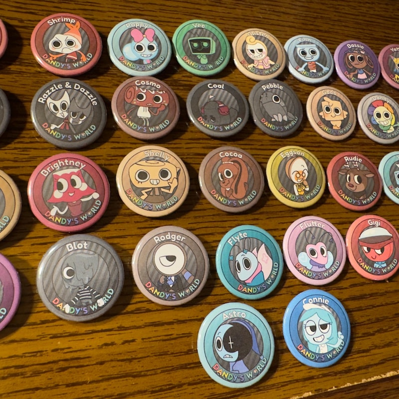Dandy World Pins - Etsy