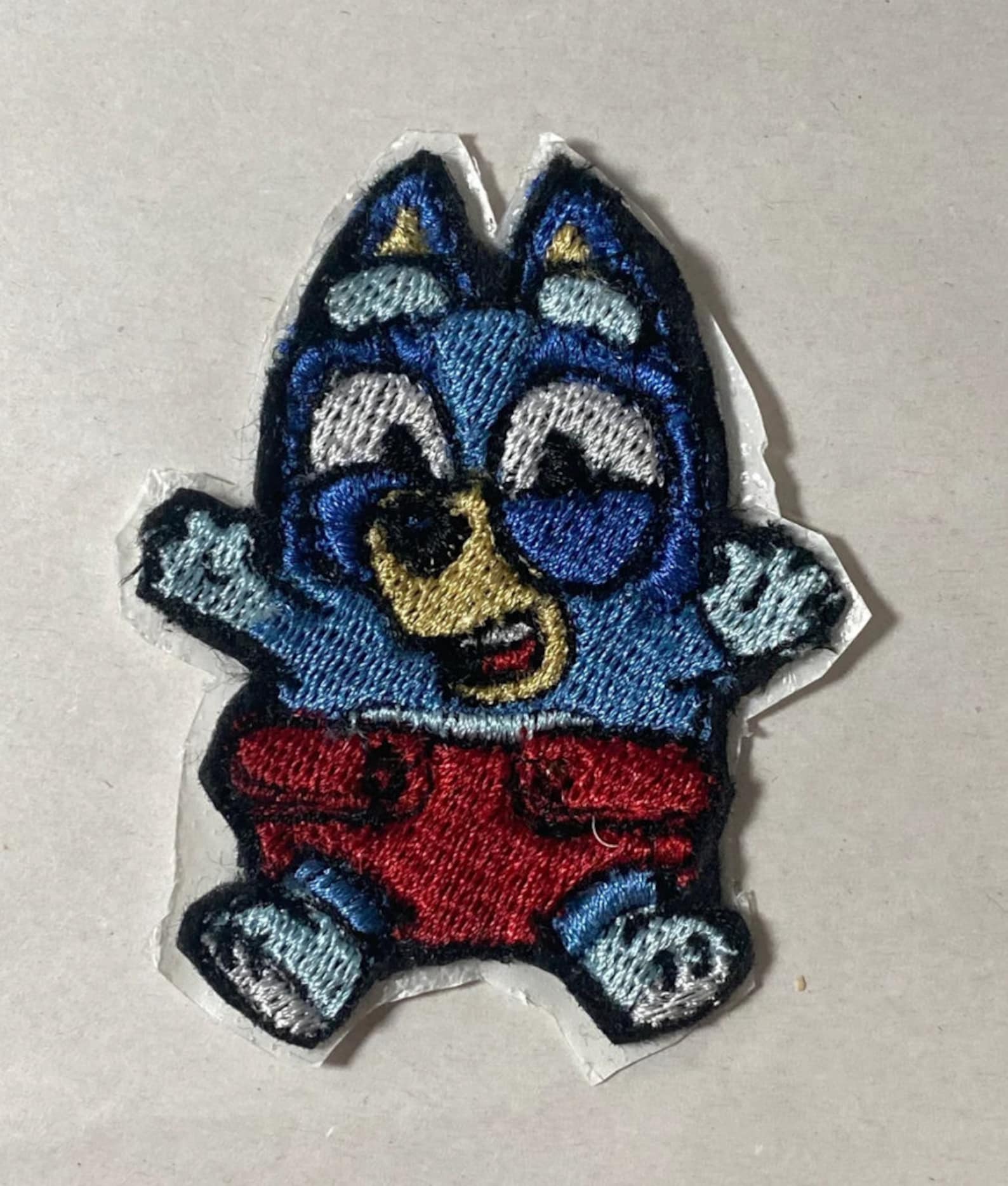 Baby Bluey Embroidery Patch Design/instant Download - Etsy