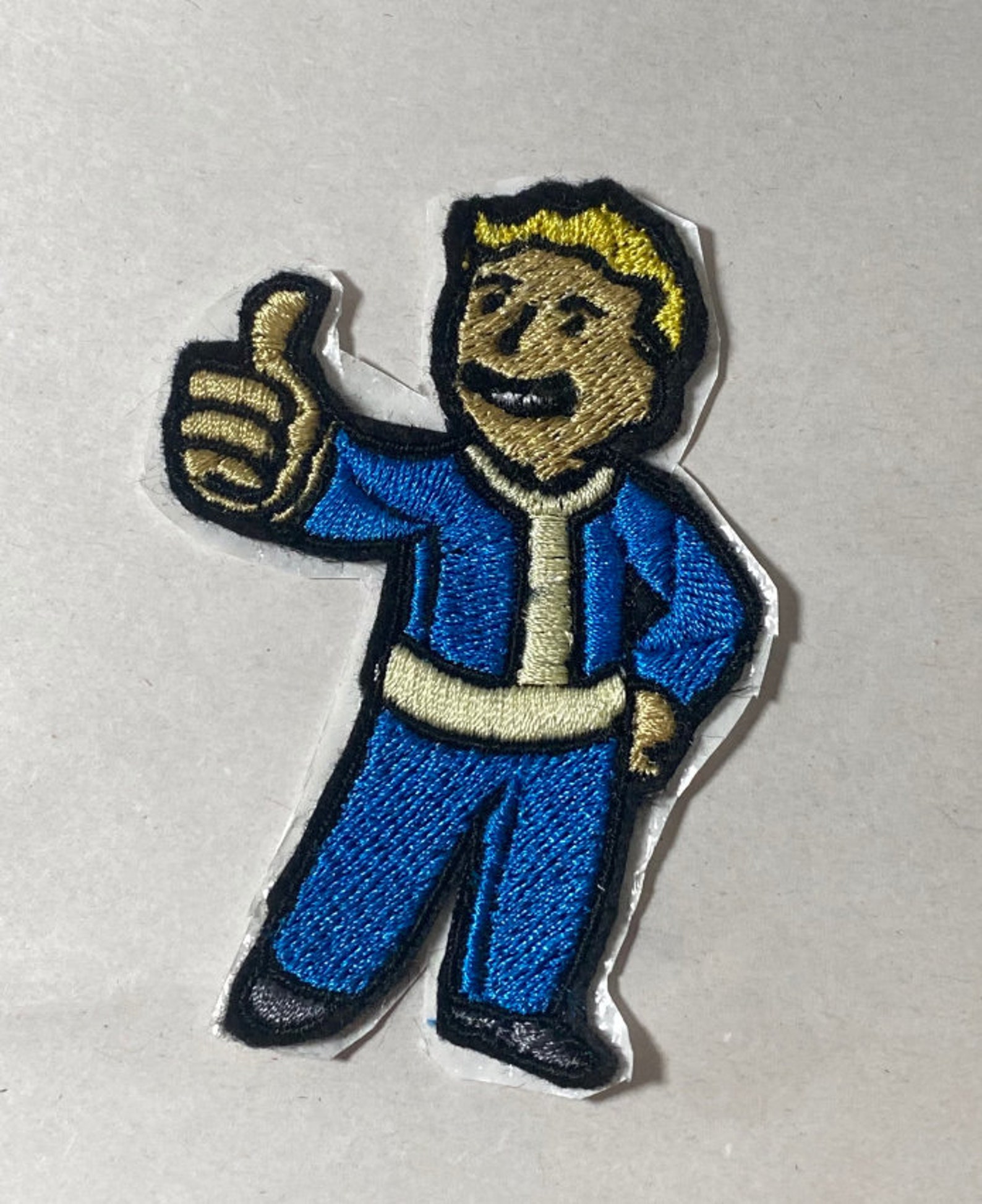 Thumbs up Fallout Vault Boy Embroidery Patch Design/instant Download - Etsy