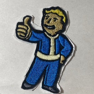 Thumbs up Fallout Vault Boy Embroidery Patch Design/instant Download - Etsy