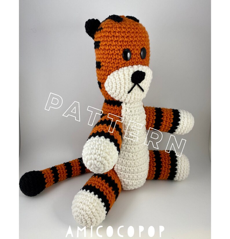 Hobbes Amigurumi Free Pattern
