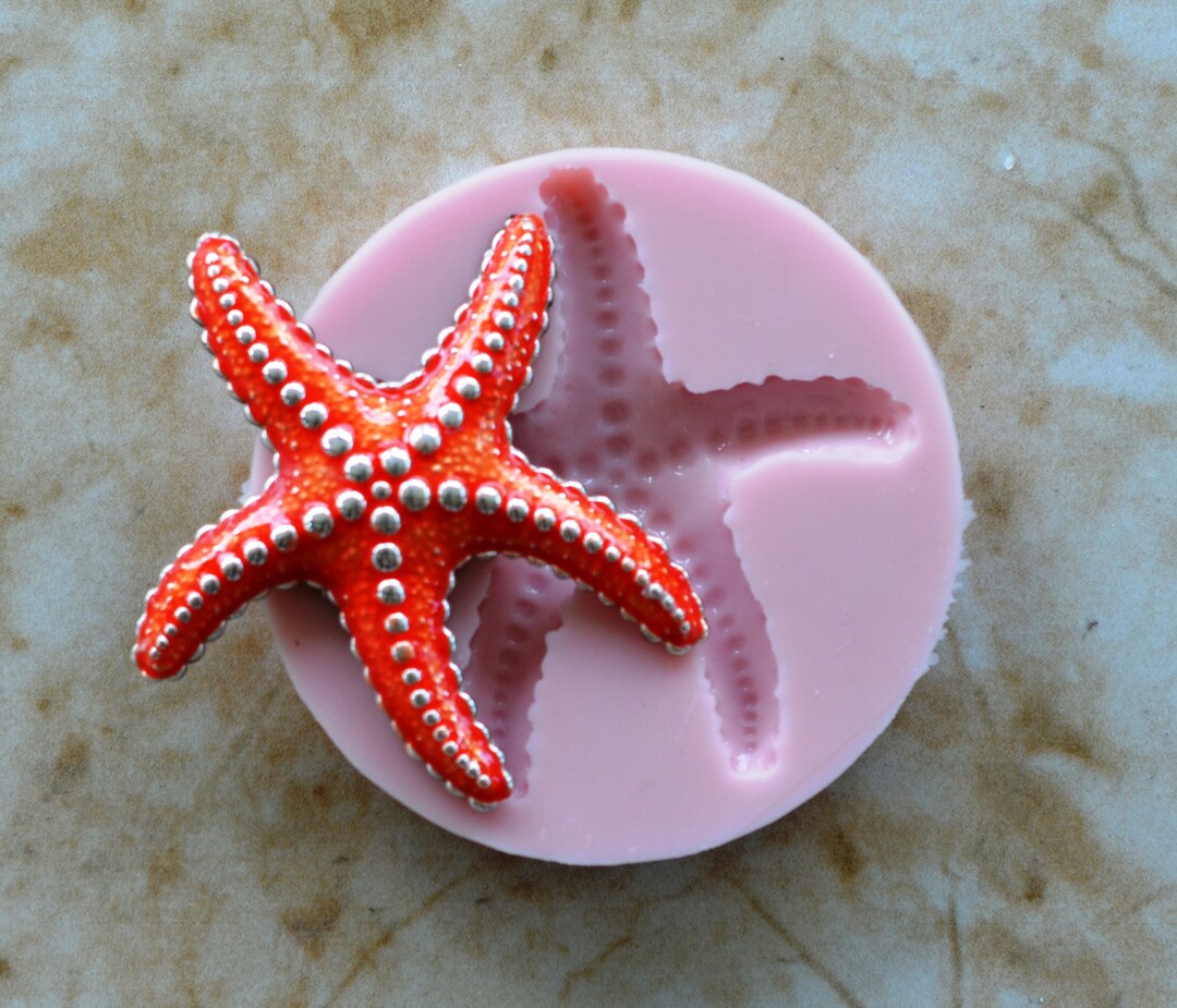 Starfish Silicone Mold, Sea Stars, Star Fish, Invertebrates, Five Arms ...