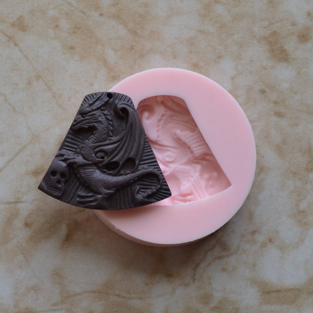 Dragon Silicone Mold, Dragon, Resin, Clay, Epoxy, Food Grade, Dragons ...