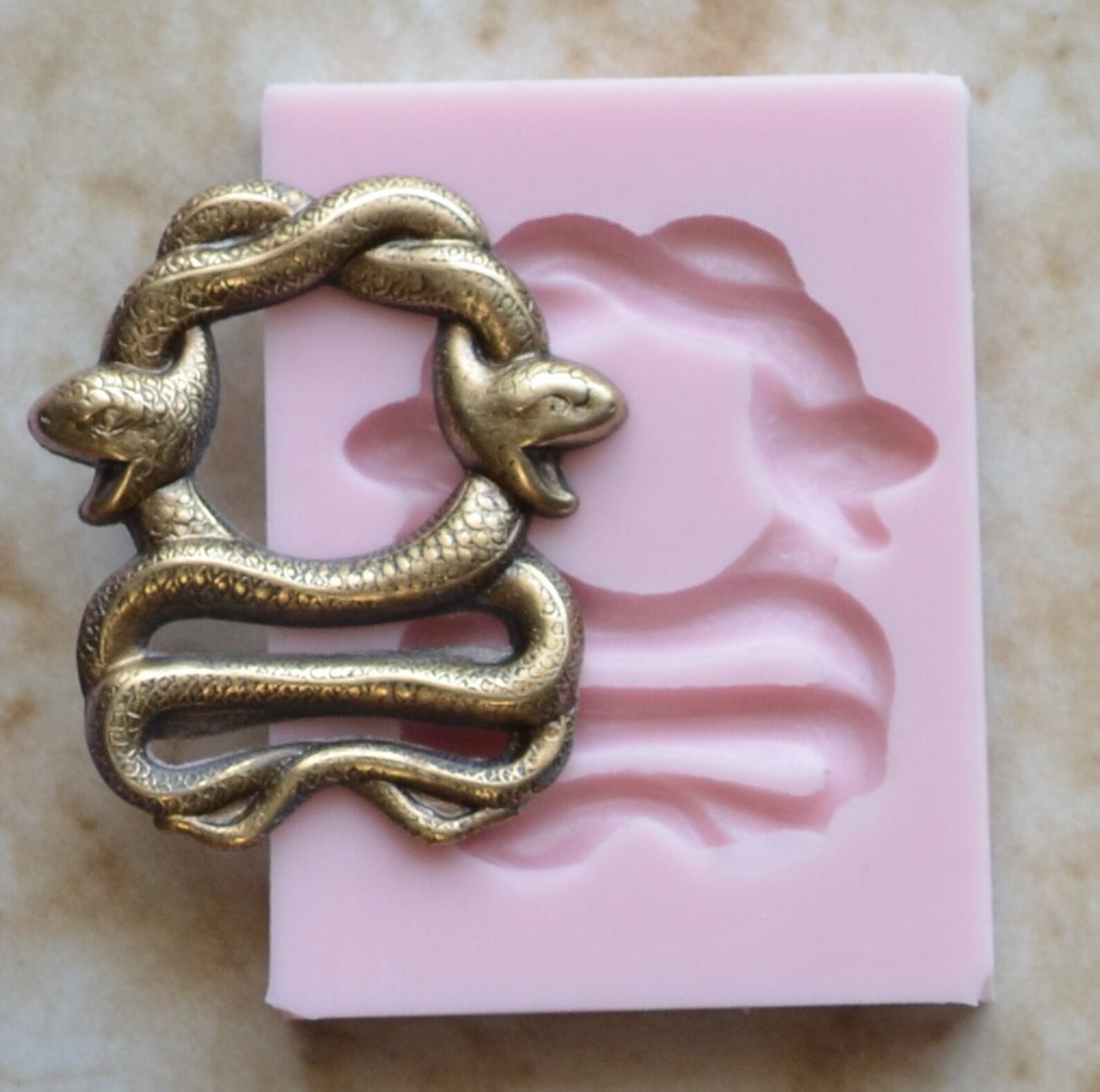 Snake Silicone Mold Silcone Molds Cake Candy Clay Animal - Etsy
