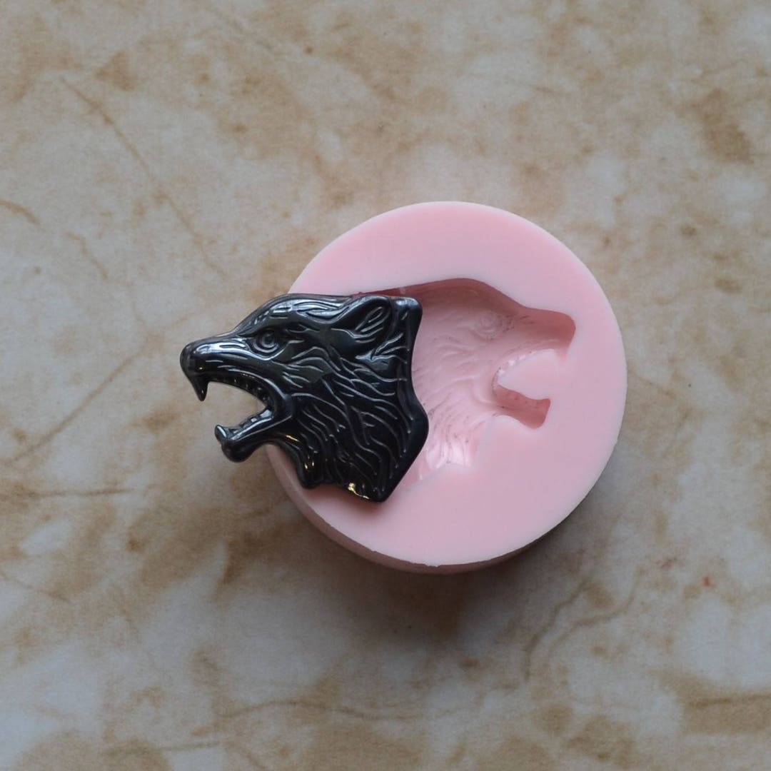 Wolf Silicone Mold, Animal Silicone Mold, Resin, Clay, Epoxy, Food ...