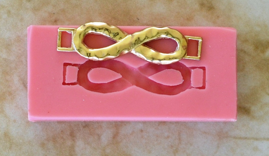 Infinity Silicone Mold, Jewelry, Resin, Clay, Pendant, Necklace, Hung ...