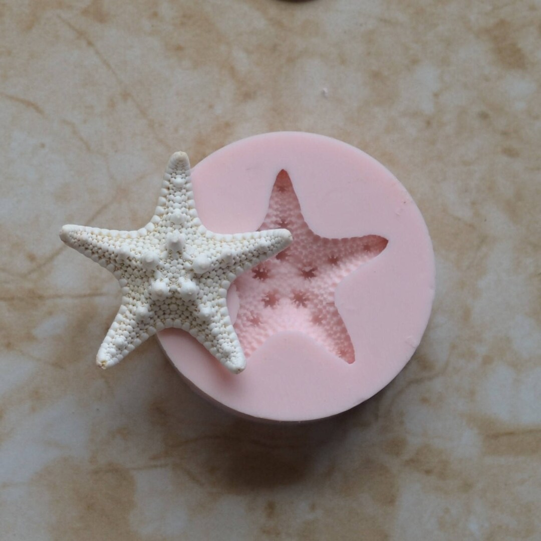 Starfish Silicone Mold, Sea Stars, Resin, Invertebrates, Five Arms ...