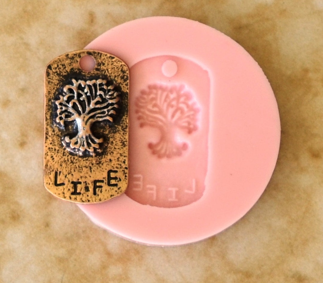 Life Pendent Silicone Mold,jewelry, Resin, Clay, Pendant, Necklace ...