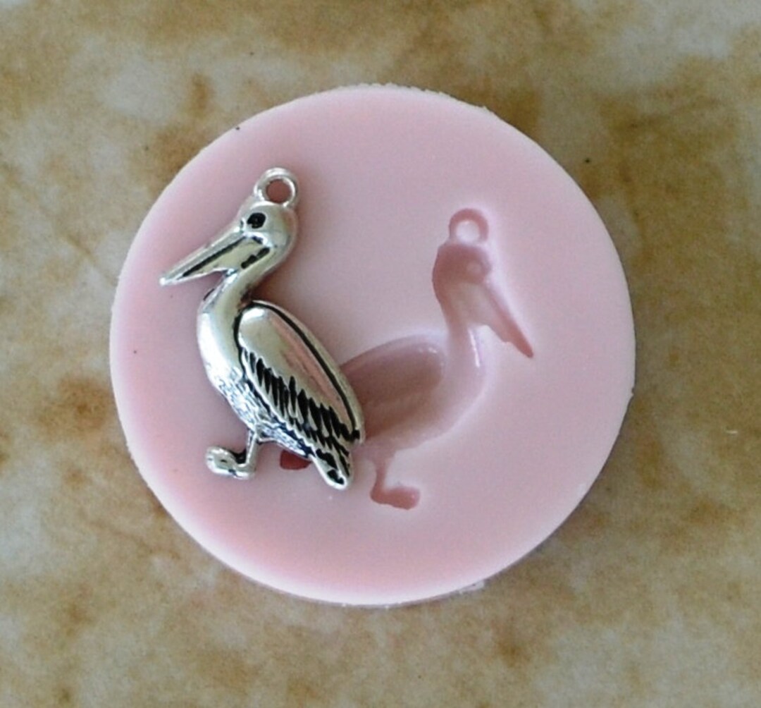 Pelican Silicone Mold, Birds, Resin Birds Mold, Clay, Epoxy Birds Molds ...