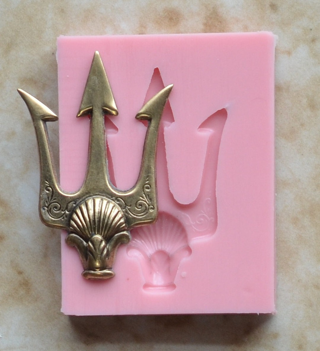NEPTUNE'S TRIDENT, Nautical, Mold, Boat, Sailing, Clay Mold, Epoxy, Sea ...