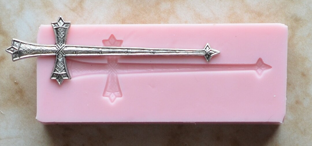 Medieval Sword Silicone Mold for Jewelry, Resin, Clay, Pendant ...