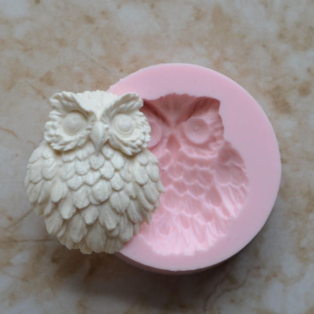 Owl Silicone Mold, Birds, Resin Birds Mold, Clay Birds Mold, Epoxy ...
