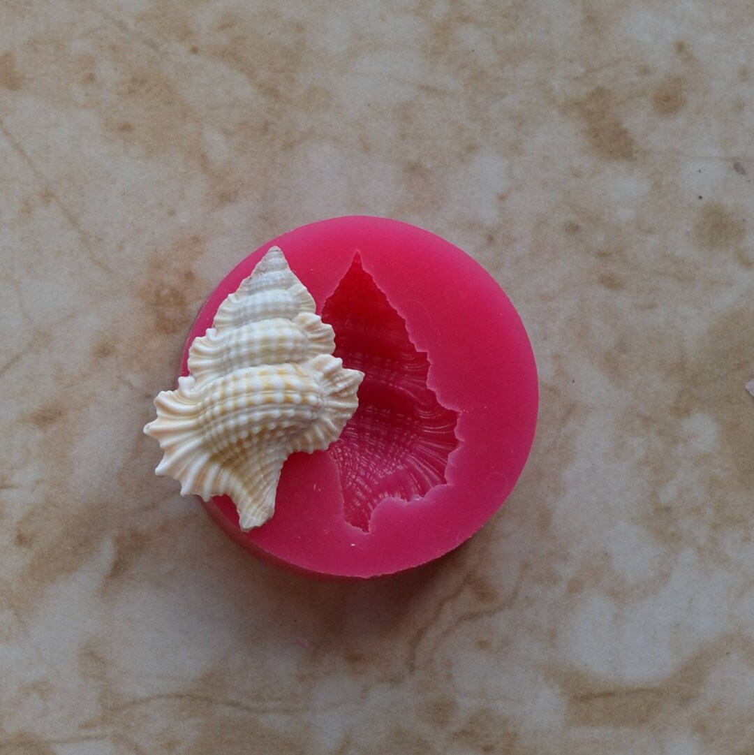 Shell Silicone Mold, Epoxy, Beach, Nautilus, Scallop, Chocolate Molds ...