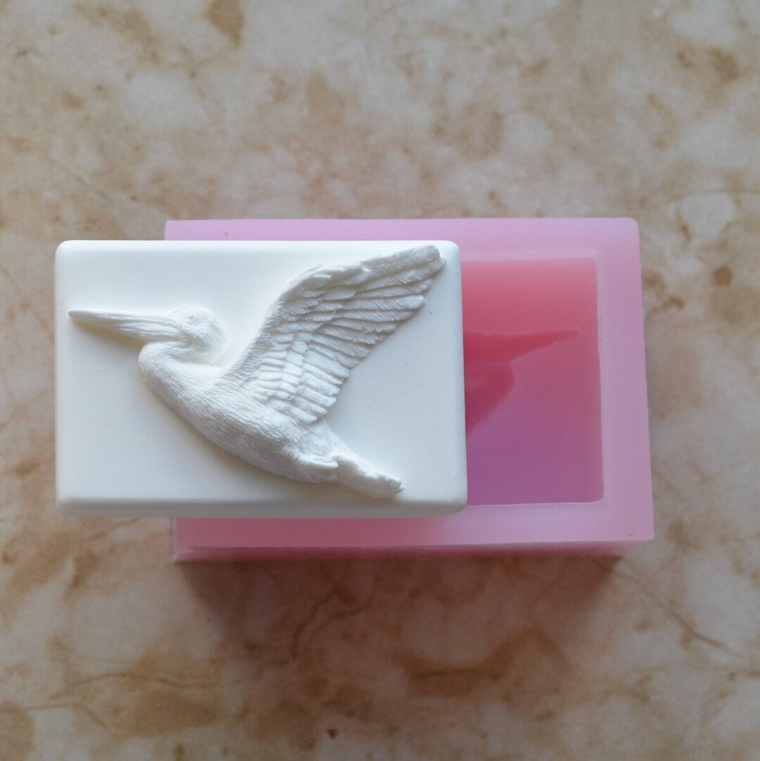 Pelican Soap Mold Silicone, Silicone Soap Mold, Soap Mold, Soap, Round ...