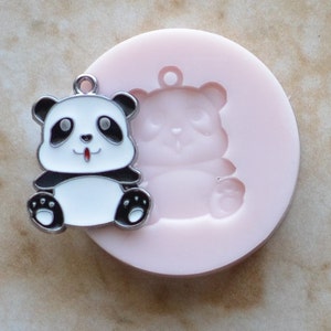 Panda Silicone Mold, Animal Silicone Mold, Resin, Clay, Epoxy, Food ...