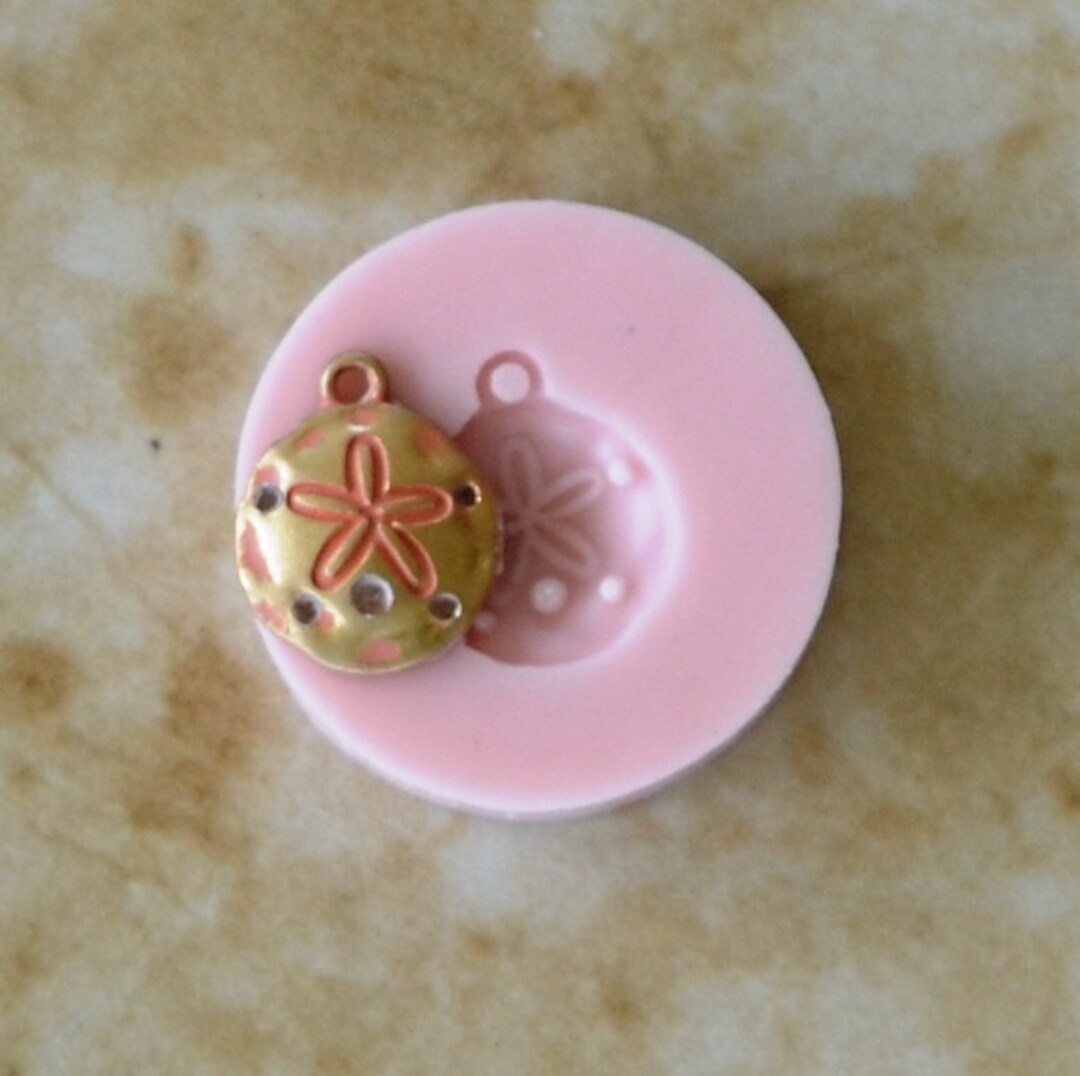 Sand Dollar Silicone Mold, Shell Silicone Mold, Epoxy, Beach, Nautilus ...