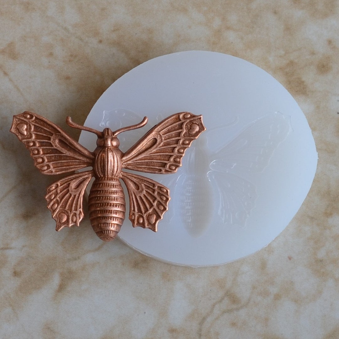 MOTH Silicone Mold, Insects, Resin Mold, Clay Mold, Epoxy Molds, Food ...