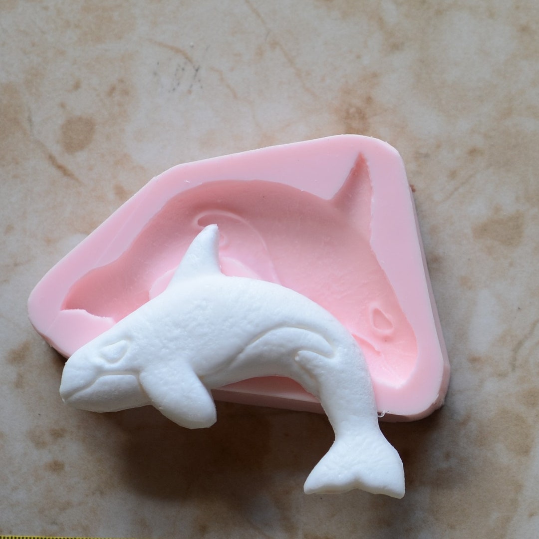 Killer Whale, Orca, Silicone Mold, Resin, Fish, Clay, Epoxy, Food Grade ...