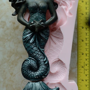 Mermaid Silicone Mold, Mermaid, Mermaids, Aquatic Creature, Shipwrecks ...