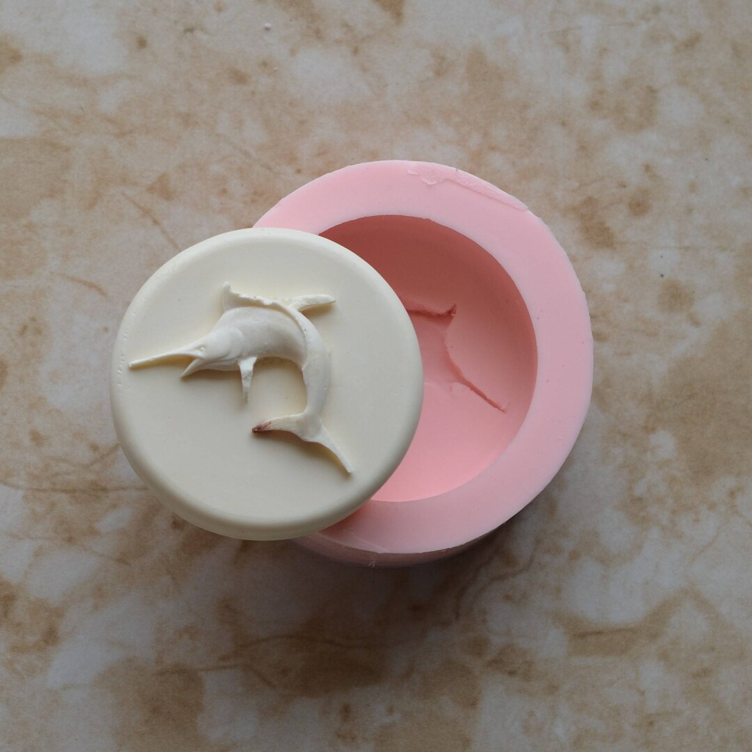 Marlin Silicone Soap Mold, Silicone Soap Mold, Soap Mold, Soap, Round ...