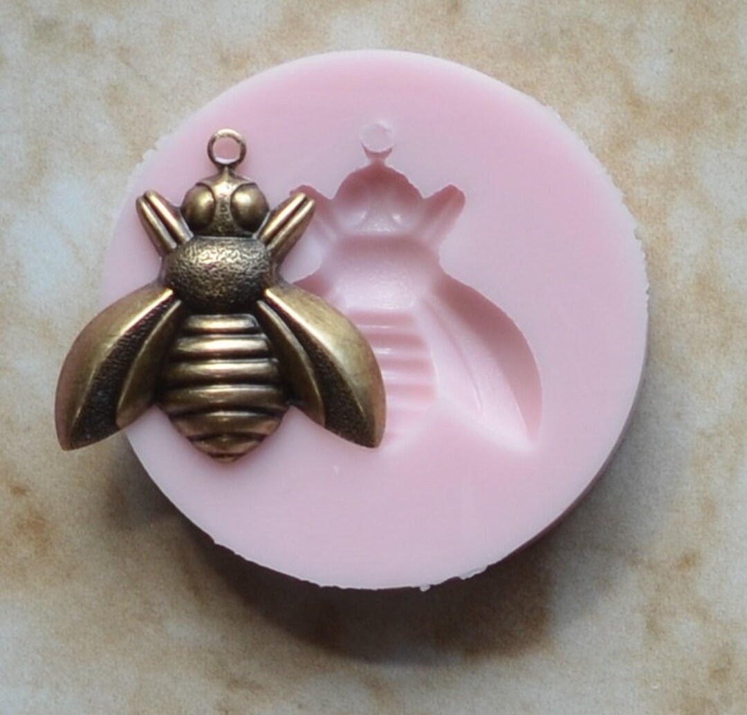 Bee Silicone Mold, Molds, Bees, Resin, Worker, Queen, Drone, Honeybee ...