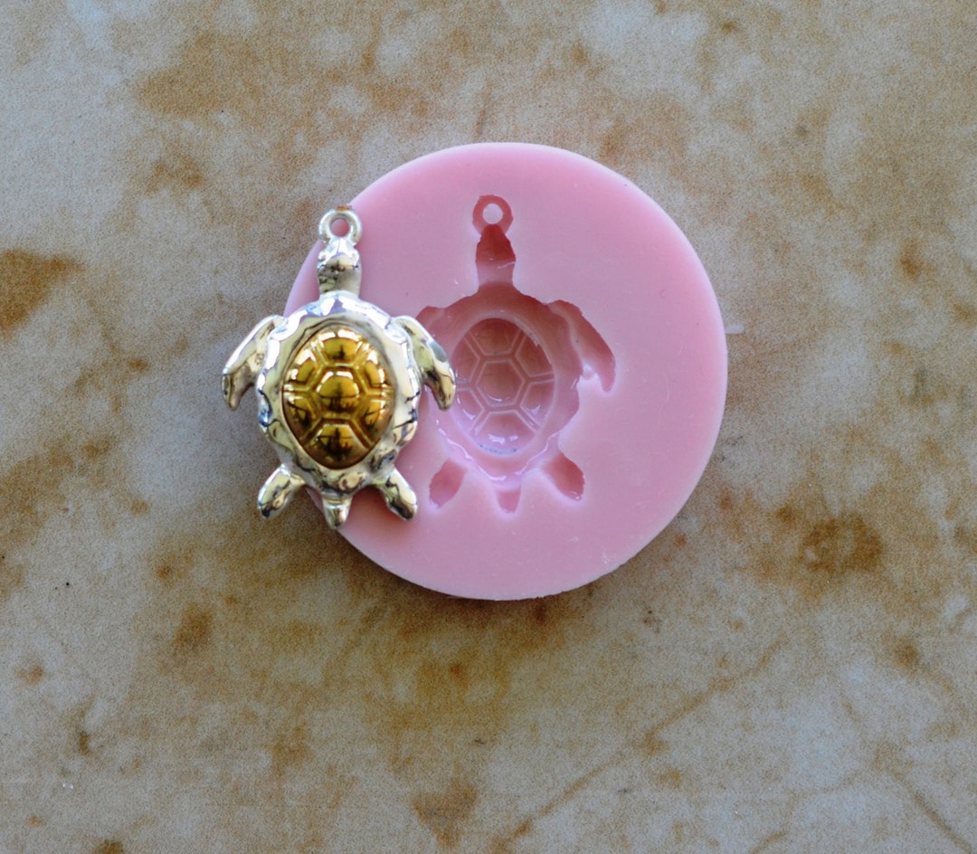 Turtle Silicone Mold, Resin Mold, Clay Mold, Epoxy Molds, Sea Turtle ...