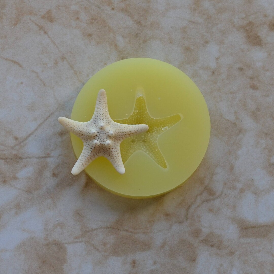 Starfish Silicone Mold, Sea Stars, Resin, Invertebrates, Five Arms ...