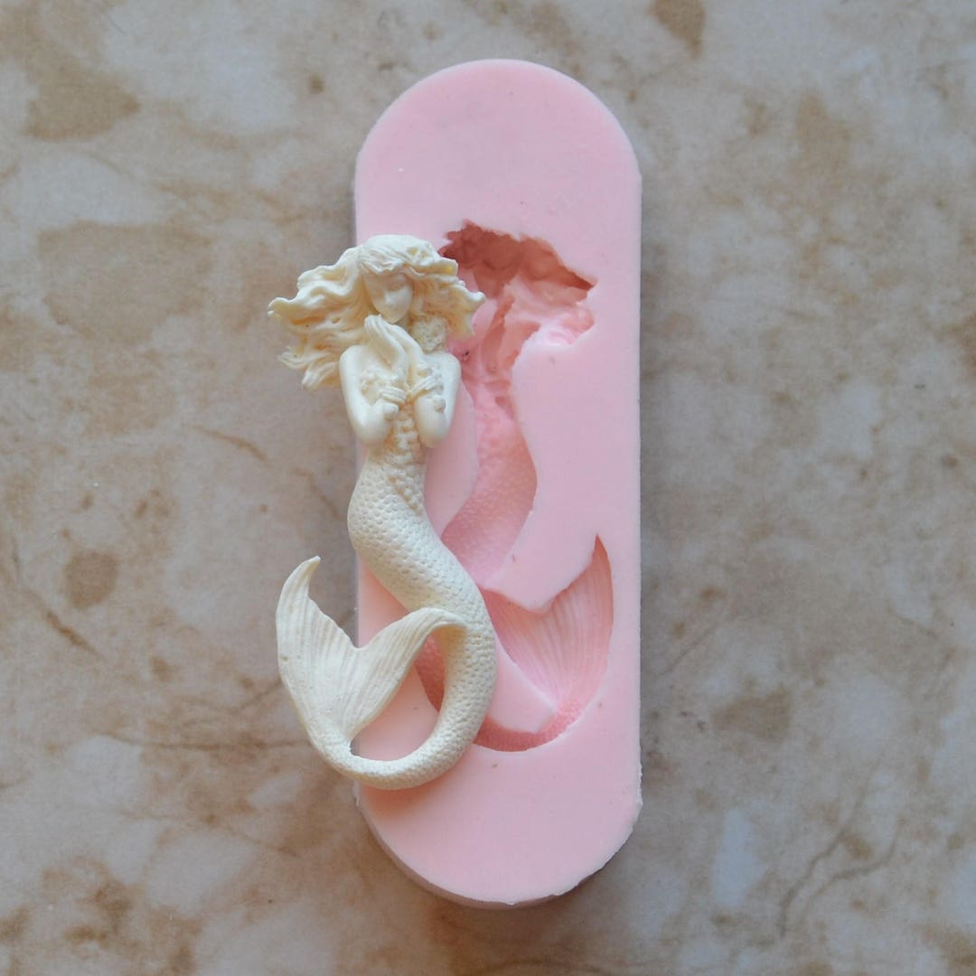 Mermaid Silicone Mold, Mermaid, Mermaids, Aquatic Creature, Shipwrecks ...