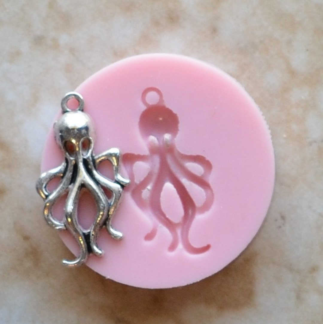 Octopus Silicone Mold, Octopus, Resin, Clay, Epoxy, Food Grade ...