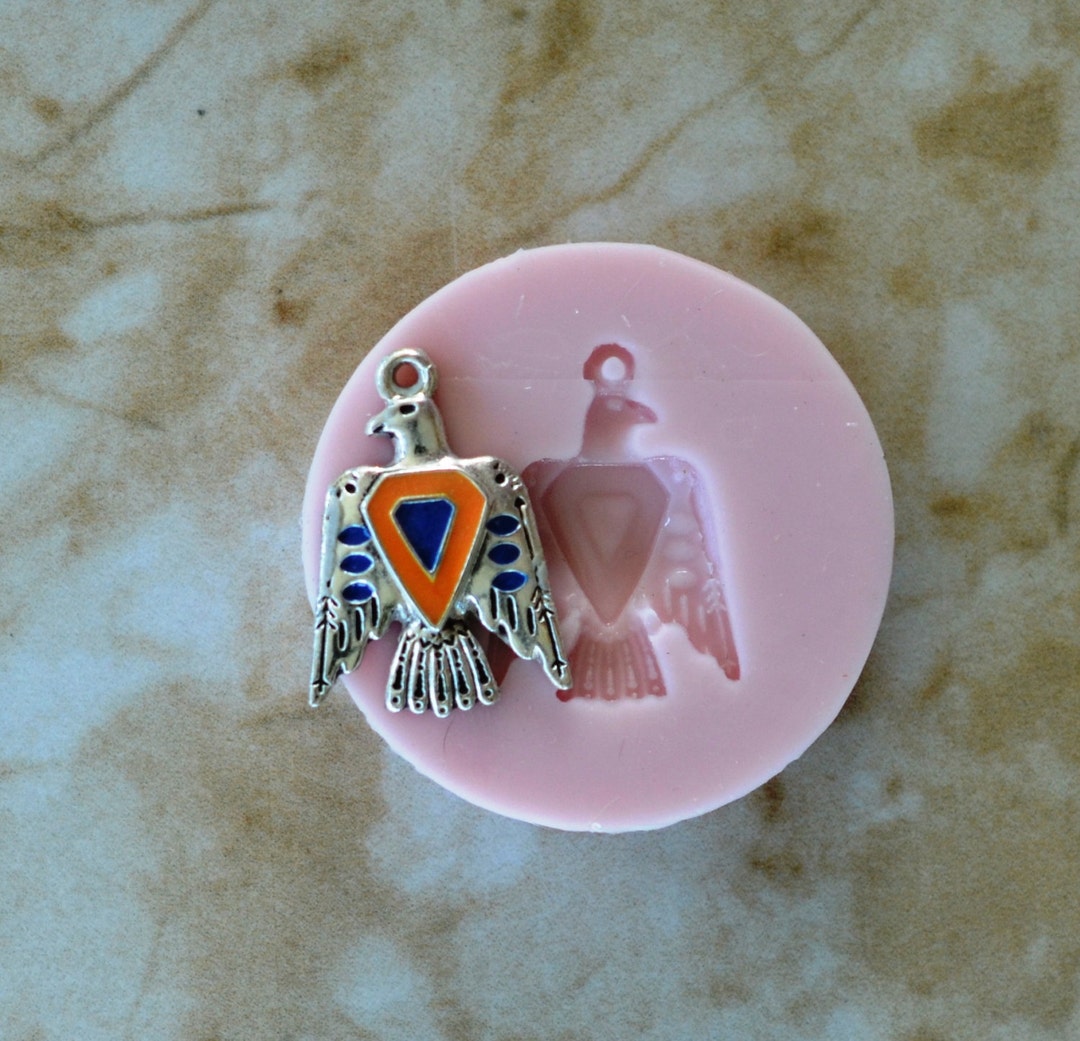 Aztec Bird Silicone Mold, Birds, Resin Birds Mold, Clay Birds Mold ...