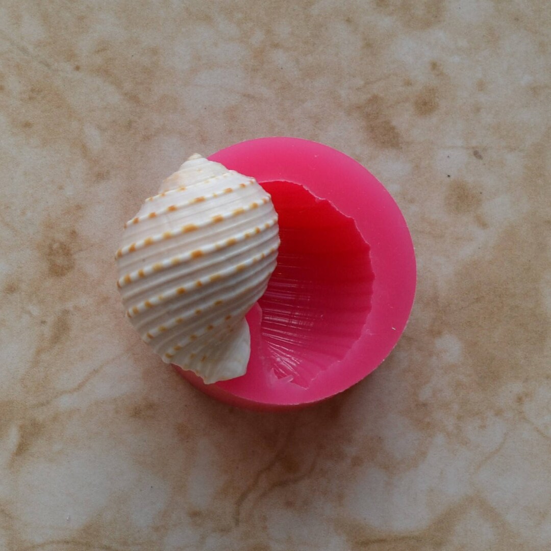 Shell Silicone Mold, Epoxy, Beach, Nautilus, Scallop, Chocolate Molds ...