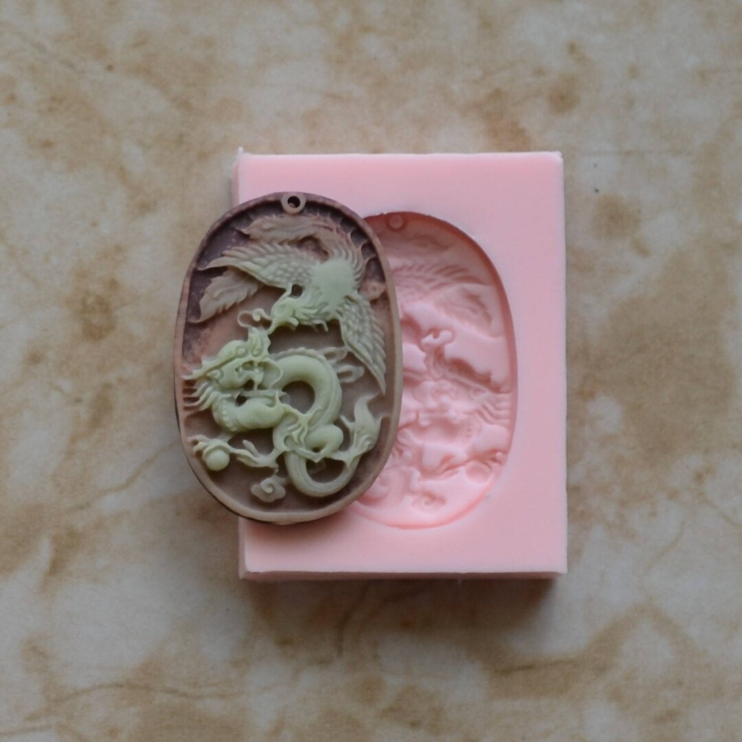 Dragon Silicone Mold, Dragon, Resin, Clay, Epoxy, Food Grade, Dragons ...