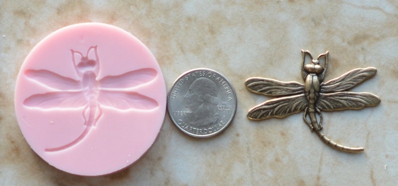 DRAGONFLY Silicone Mold Insects Resin Mold Clay Mold Epoxy - Etsy