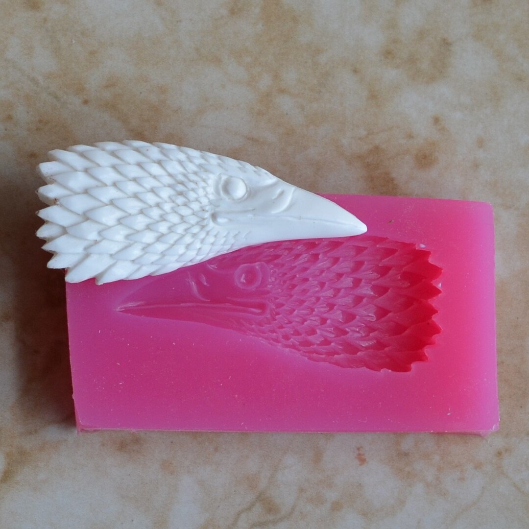Raven Silicone Mold, Birds, Resin Birds Mold, Clay Birds Mold, Epoxy ...