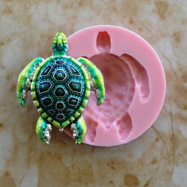 Small Sea Turtle Resin Mold - Etsy