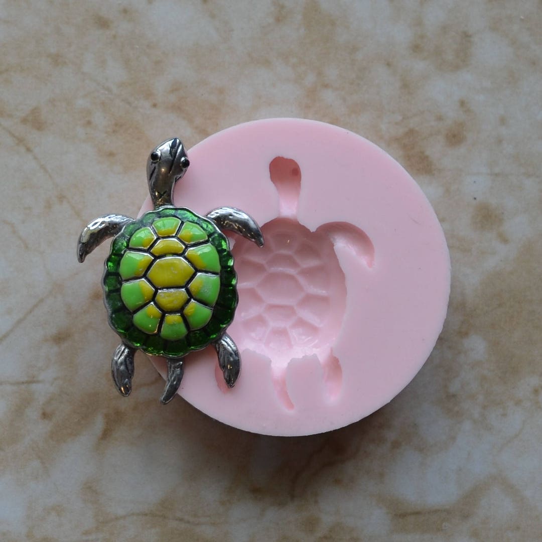 Turtle Silicone Mold, Resin Mold, Clay Mold, Epoxy Molds, Sea Turtle ...