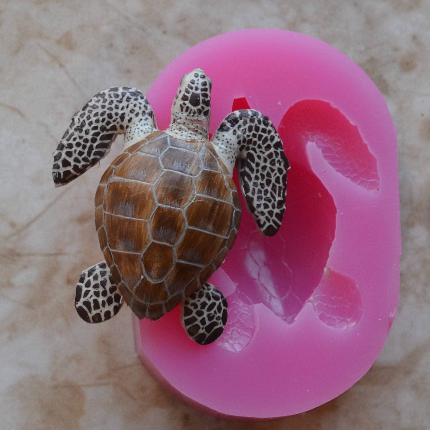 Turtle Silicone Mold Resin Mold Clay Mold Epoxy Molds Sea - Etsy