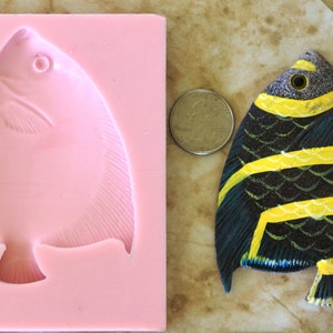 Fish Silicone Mold, Resin, Fish, Clay, Epoxy, Food Grade Mold, Ocean ...