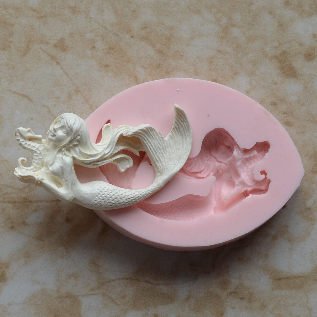 Mermaid Silicone Mold, Mermaid, Mermaids, Aquatic Creature, Shipwrecks ...
