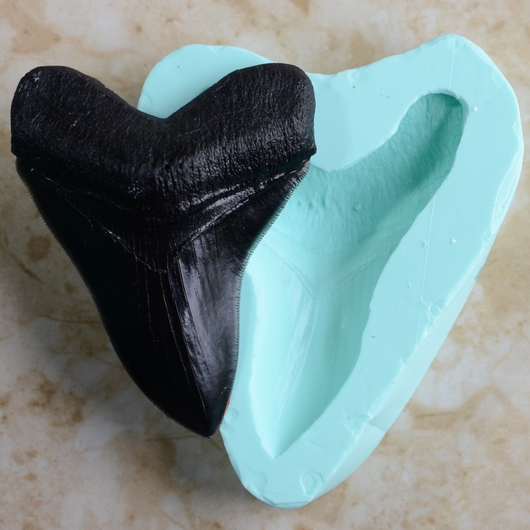 Shark Tooth Mold, Megalodon, Shark, Shark Teeth, Resin Mold, Clay Mold ...