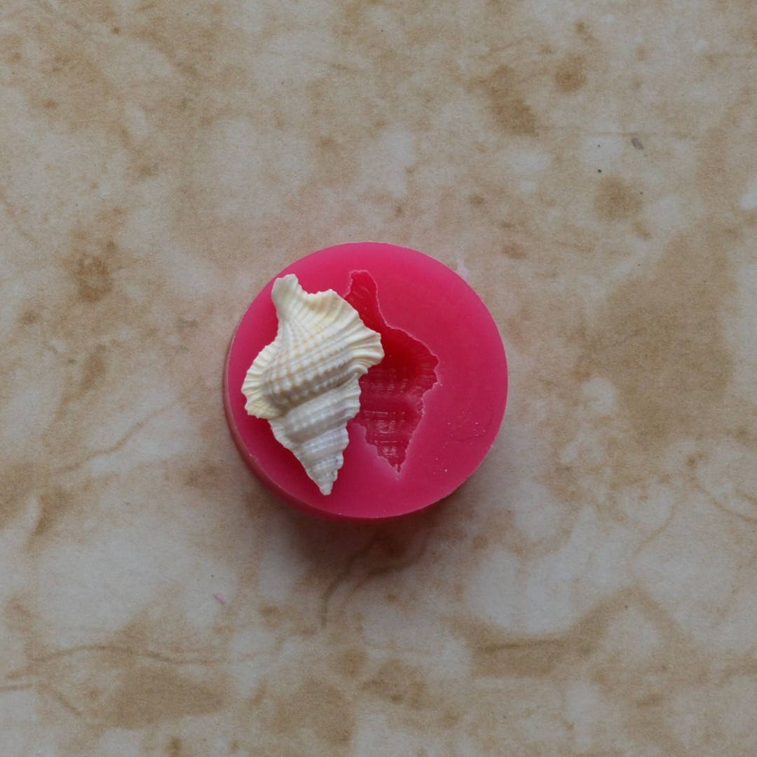 Shell Silicone Mold, Epoxy, Beach, Nautilus, Scallop, Chocolate Molds ...