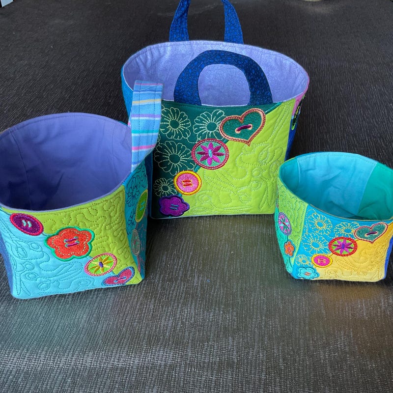 Fabric Container - Etsy