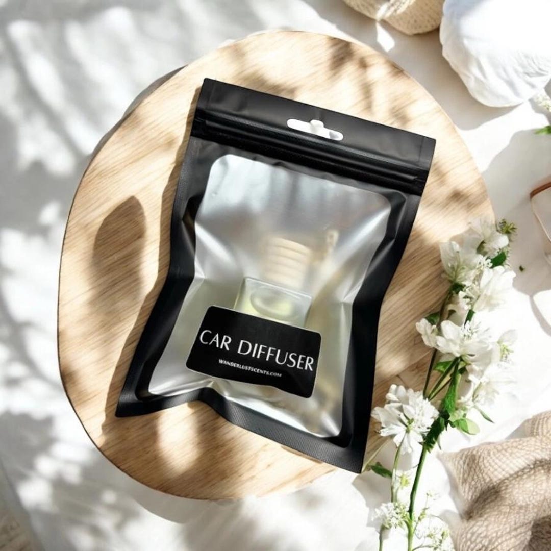 Hanging Car Diffuser by Wanderlust Scents - CHOOSE YOUR DESTINATION - Etsy