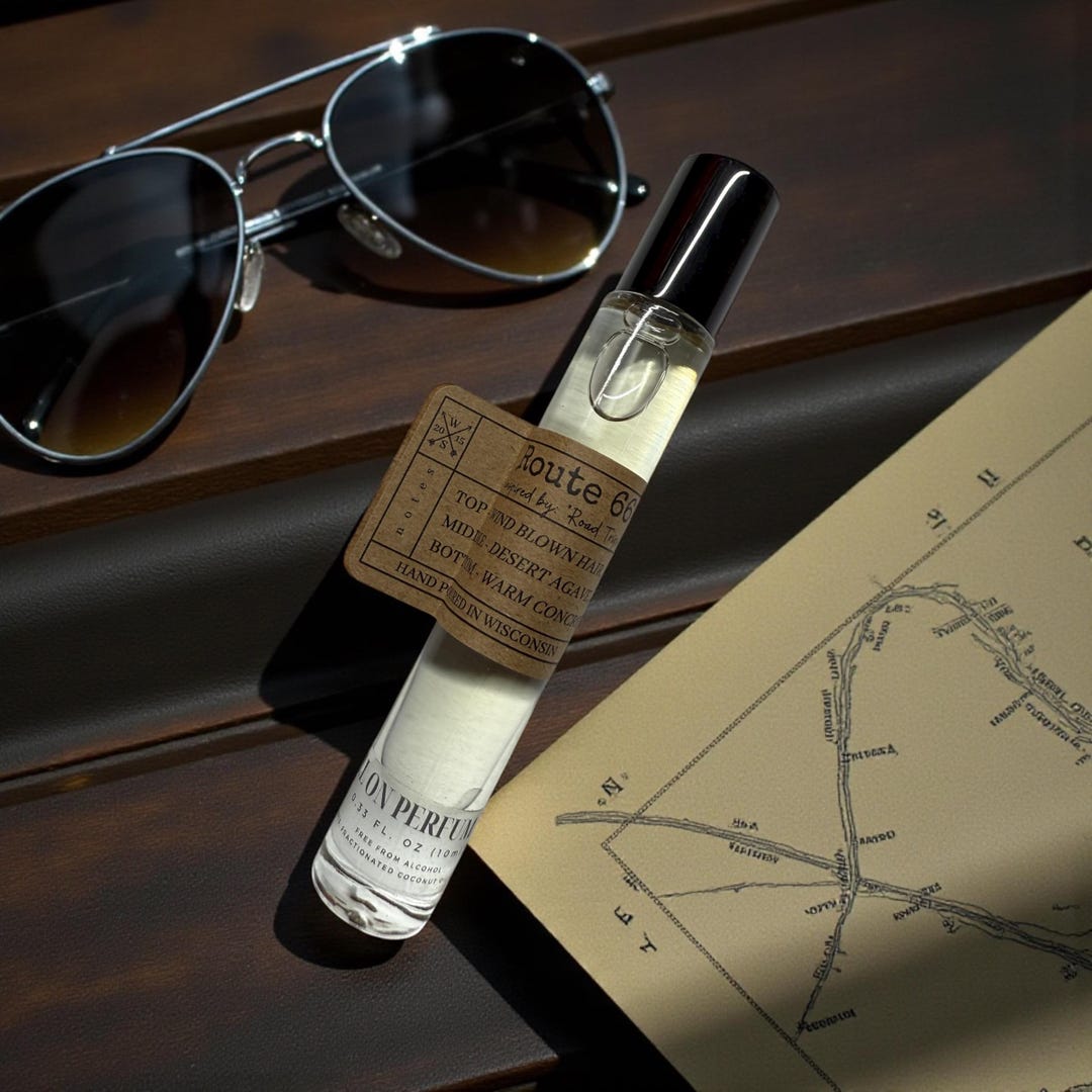 ROUTE 66 - Roll on Perfume by Wanderlust Scents - Etsy