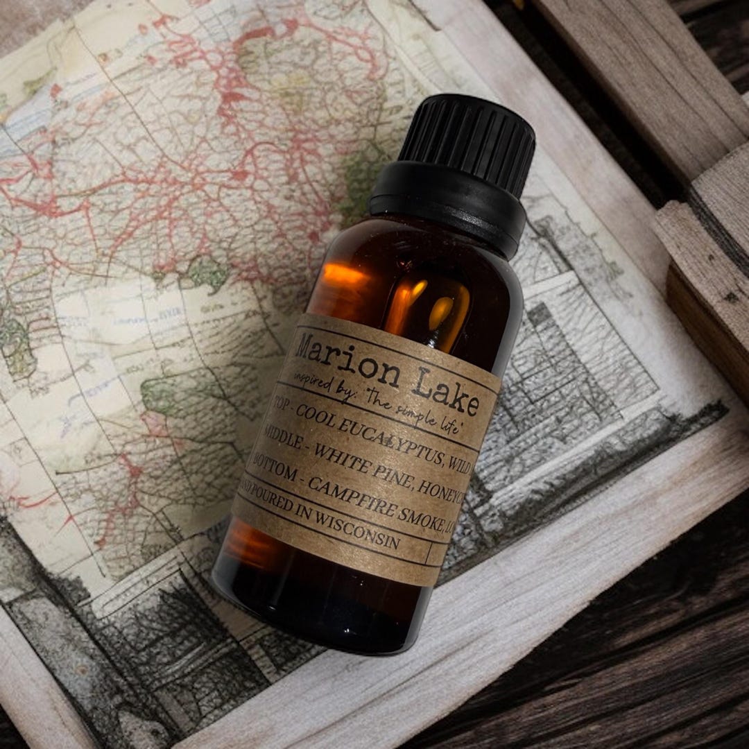 MARION LAKE - 1oz Pure Fragrance Oil by Wanderlust Scents - Etsy