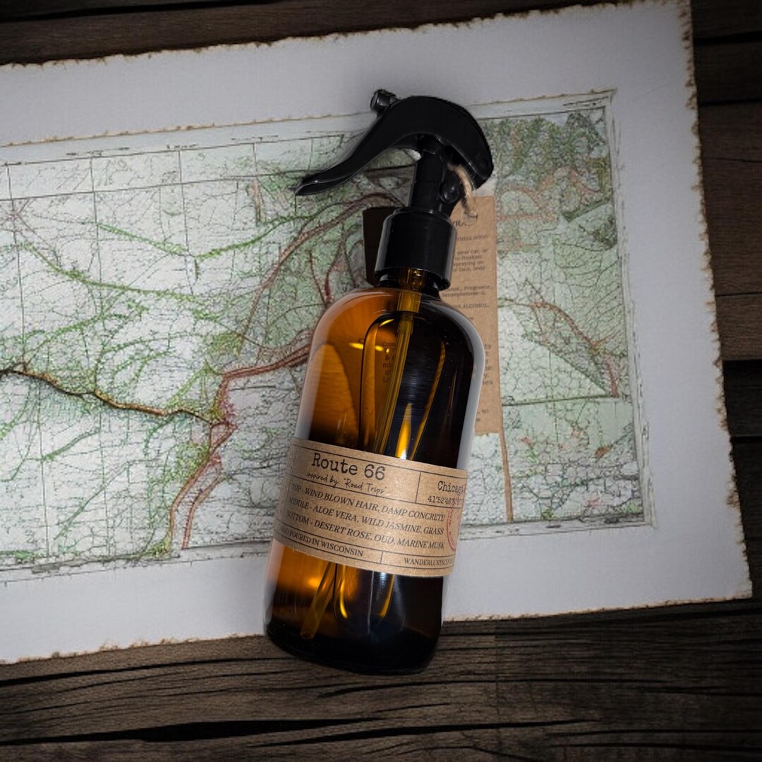 ROUTE 66 - Room & Linen Spray by Wanderlust Scents - Etsy