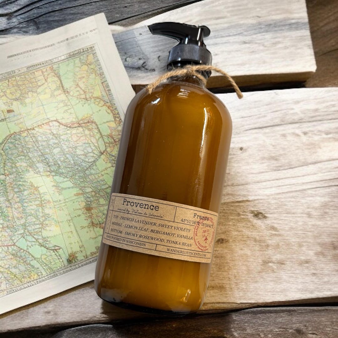 PROVENCE - Creamy Hand & Body Wash by Wanderlust Scents - Etsy