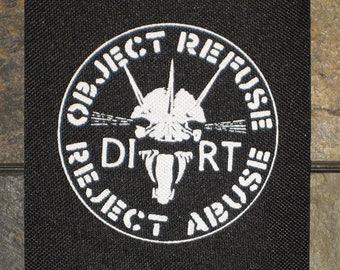 Rudimentary Peni Band Patch - Hardcore Punk Anarcho Punk Rock Screen ...